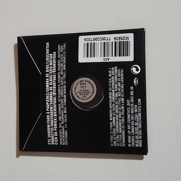 MAC Cosmetics | Makeup | Mac Tilt Eye Shadow Refill Pan | Poshmark